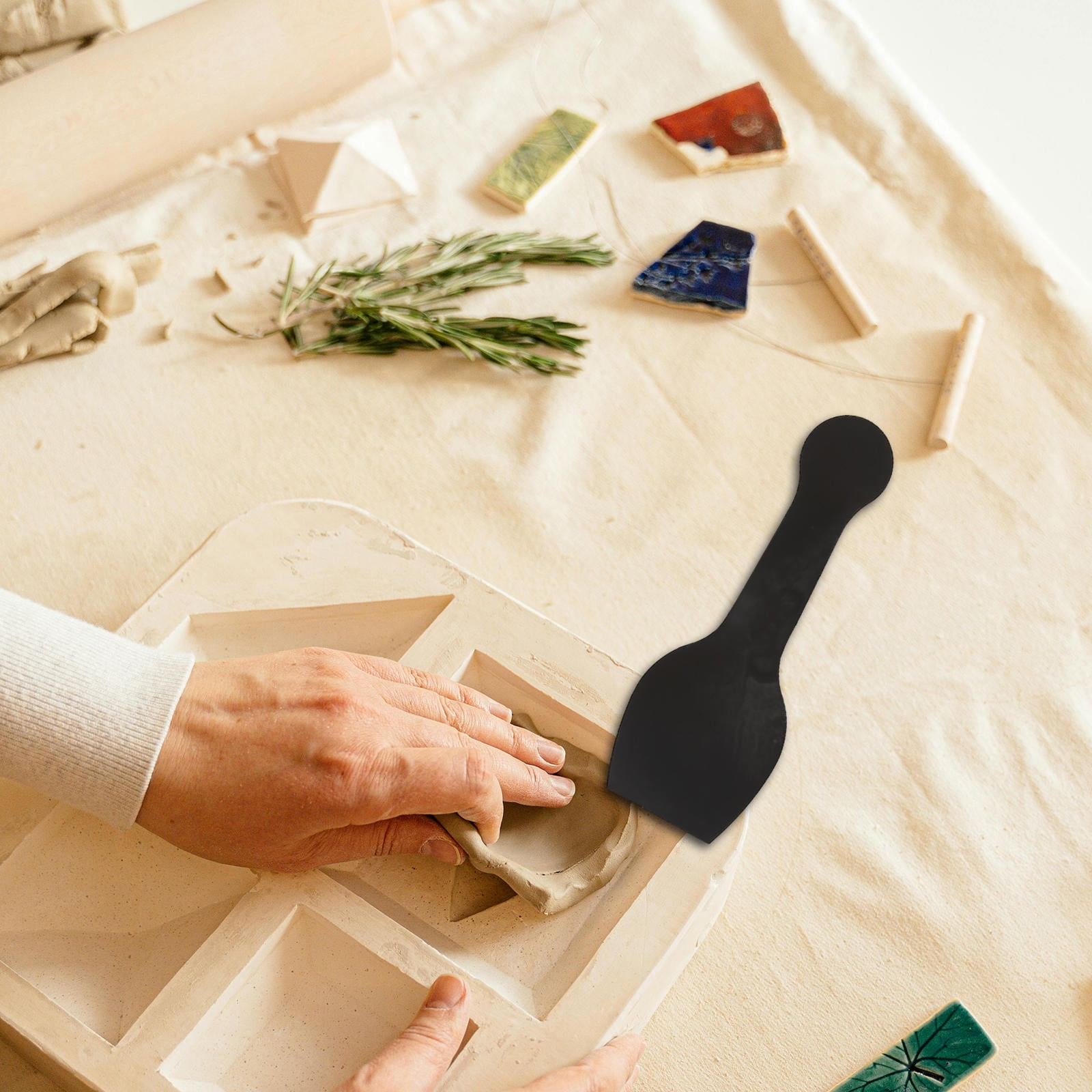 WHAMVOX Unique Indoor Pottery Tool For Diy Clay Crafts Paddle Create ...