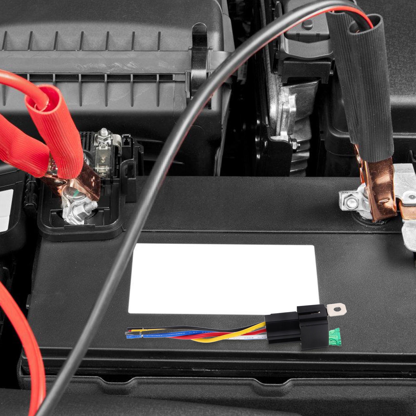 WHAMVOX Universal Automotive Relay With 30a Fuse And Holder For Car ...