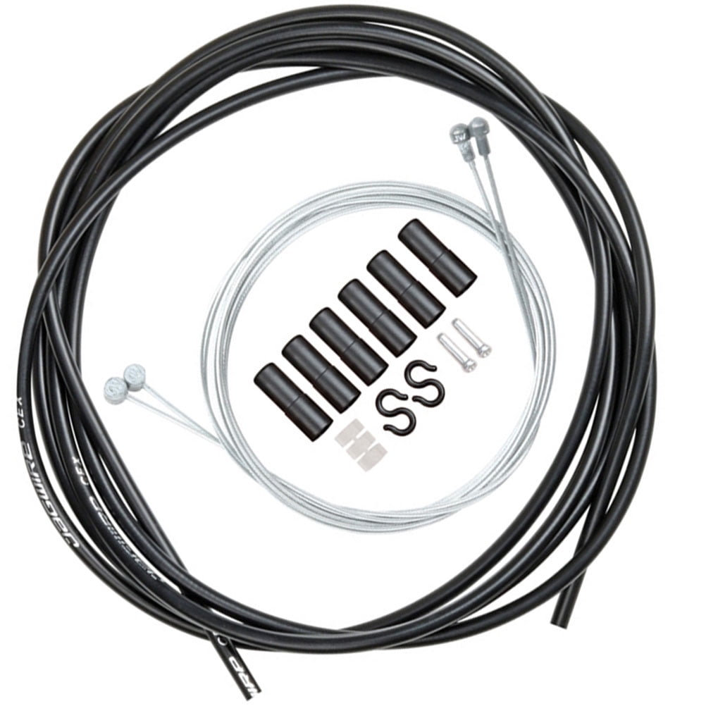 WHAMVOX Universal Bike Brake Cable Black Hose Set Replacement Kit ...