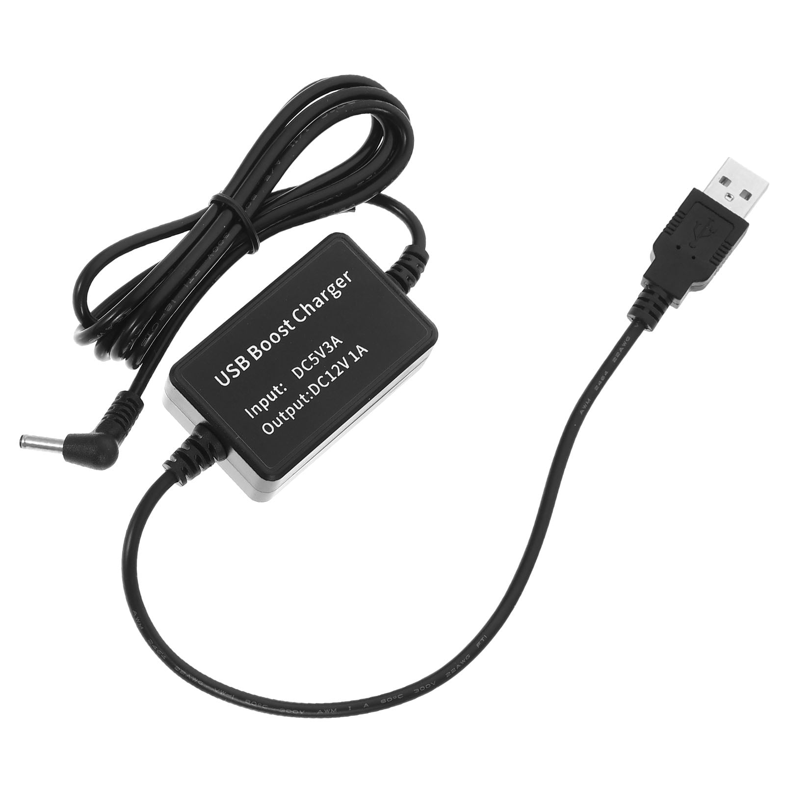 WHAMVOX Usb To Dc Power Cable 5v To 12v Step Up Voltage Converter Power ...