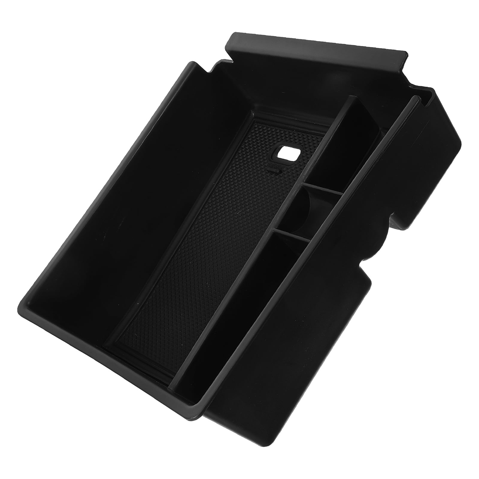 WHAMVOX Vehicle Dashboard Storage Box 1Pack Rectangular Black Plastic ...