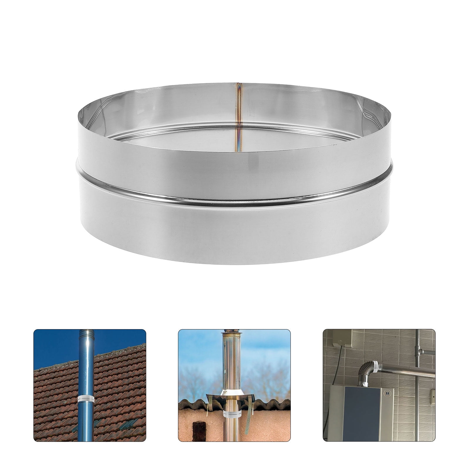 WHAMVOX Ventilation Duct Connection Accessories Pipe Coupler Connector ...