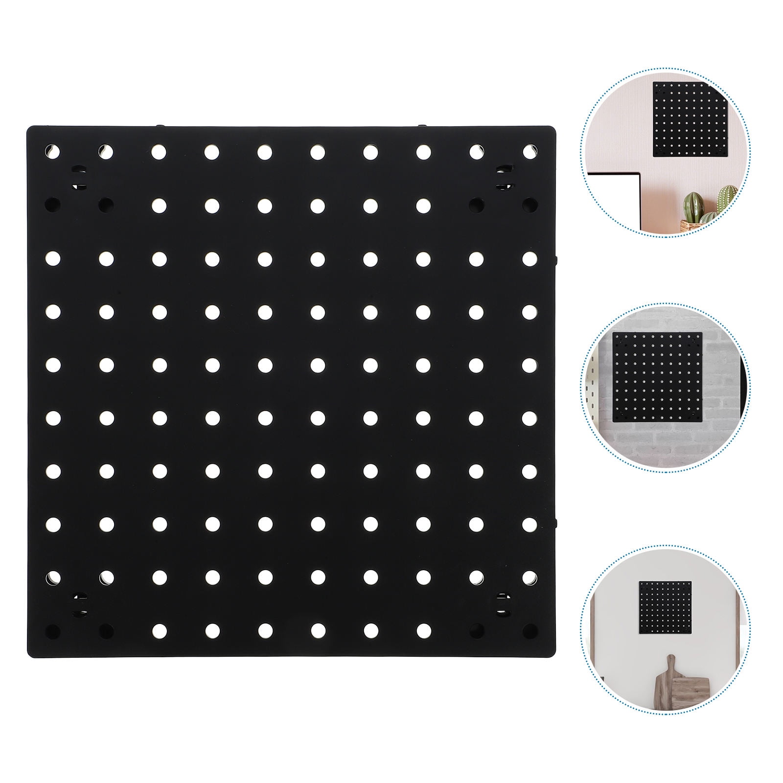 WHAMVOX Wall Mount Pegboard Panel Wall Pegboard Rack Display Panel ...