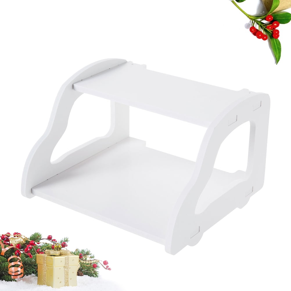 WHAMVOX Wall Mount Router Shelf Creative Punch Free 2-Tier Set Box ...