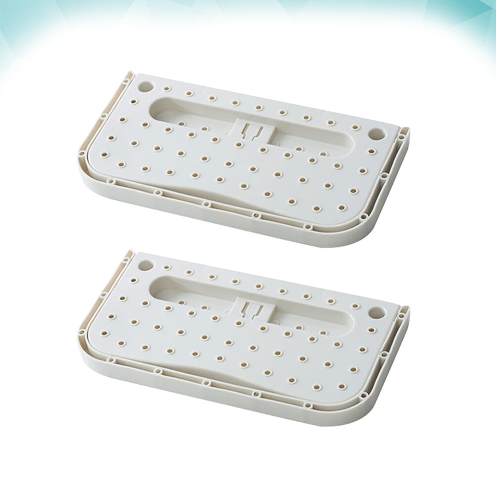 WHAMVOX Wall Mounted Shoes Rack for White Plastic Foldable Hanging Shoe ...