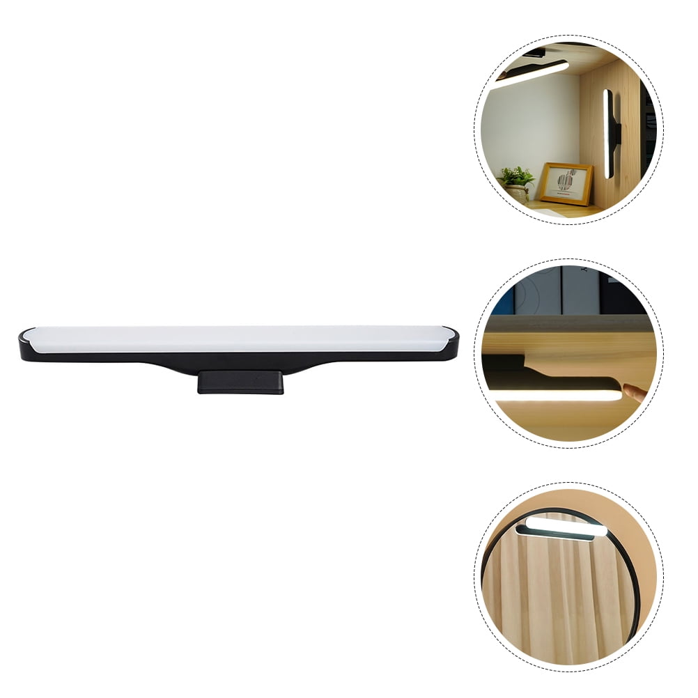 FESTFENDS Magnetic Reading Light Wall Mounted Lamps Black ABS 1Set 11 ...