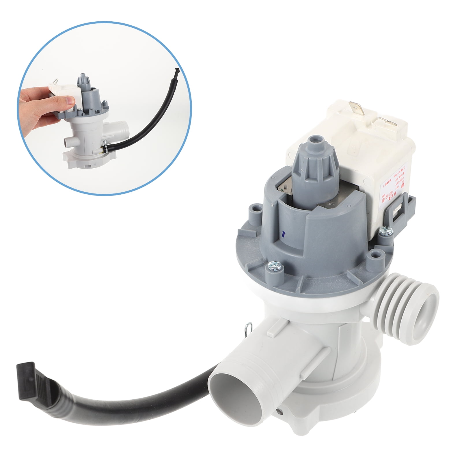 WHAMVOX Household Washer Drain Pump Replacement Washer Replacement Part ...
