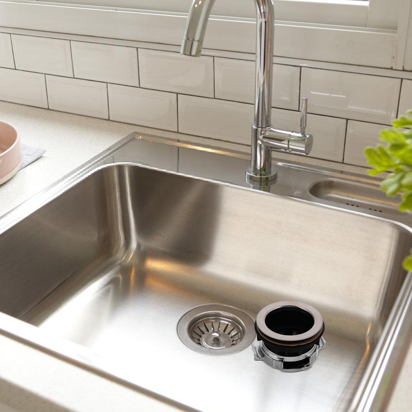 WHAMVOX Waste Disposal Accessory Garbage Disposal Drain Flange Stopper ...