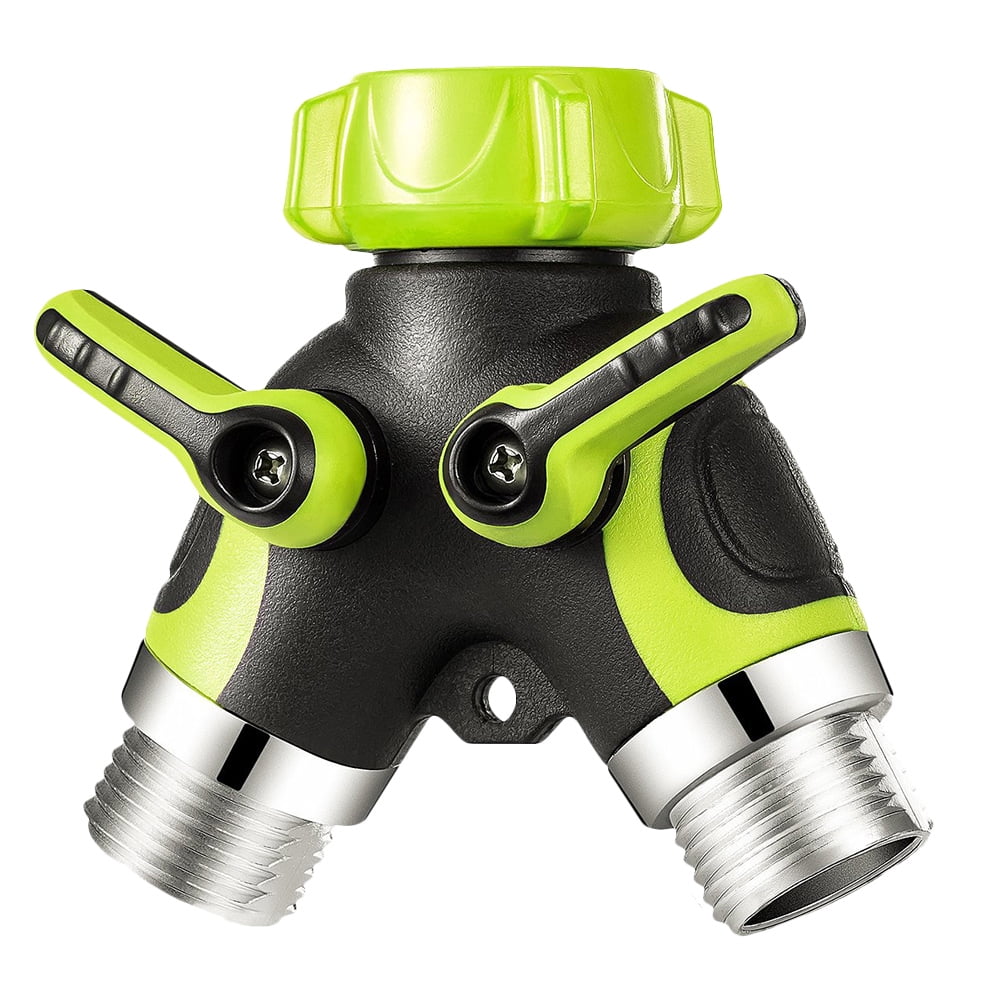 WHAMVOX Water Connector High Pressure Splitter Garden Y Hose Green ...