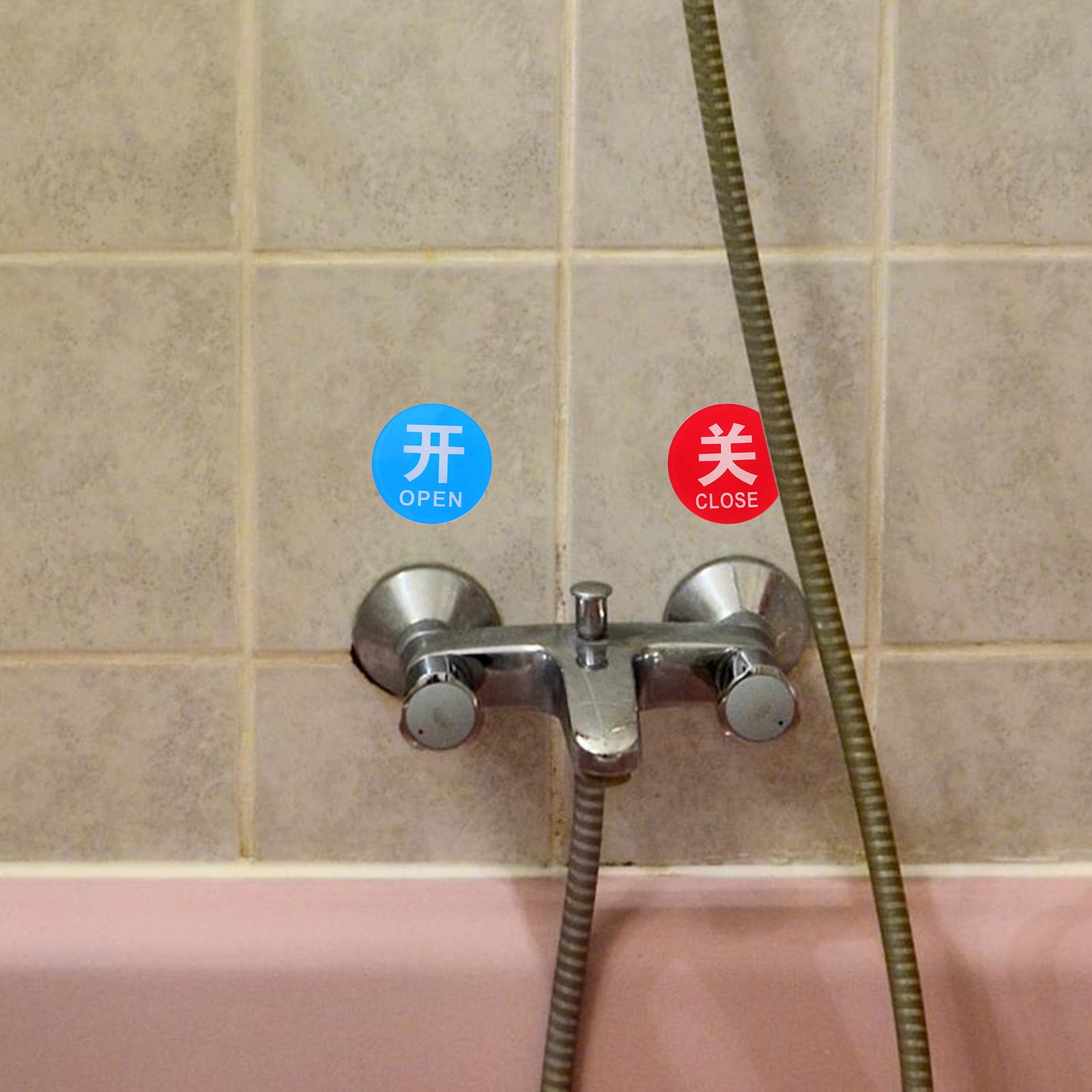 WHAMVOX Water Labels for Faucet with Acrylic Material Assorted Color ...