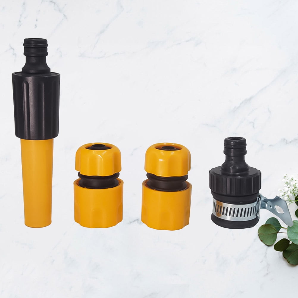 WHAMVOX Water Pipe Connector Set Hose Quick Fittings Connectors Outdoor ...