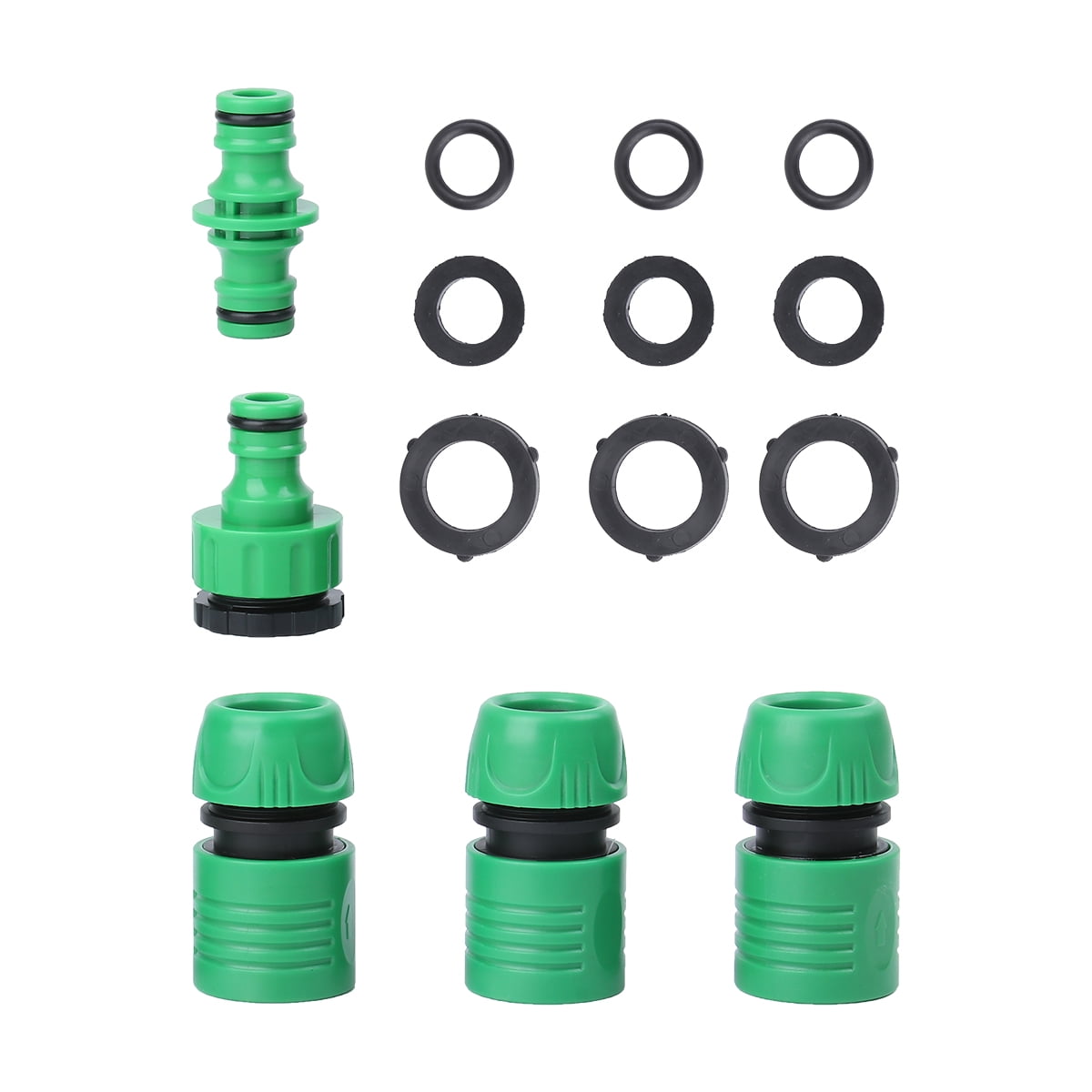 WHAMVOX Water Pipe Connector Set Irrigation Joint Adapter Kitchen Hose ...