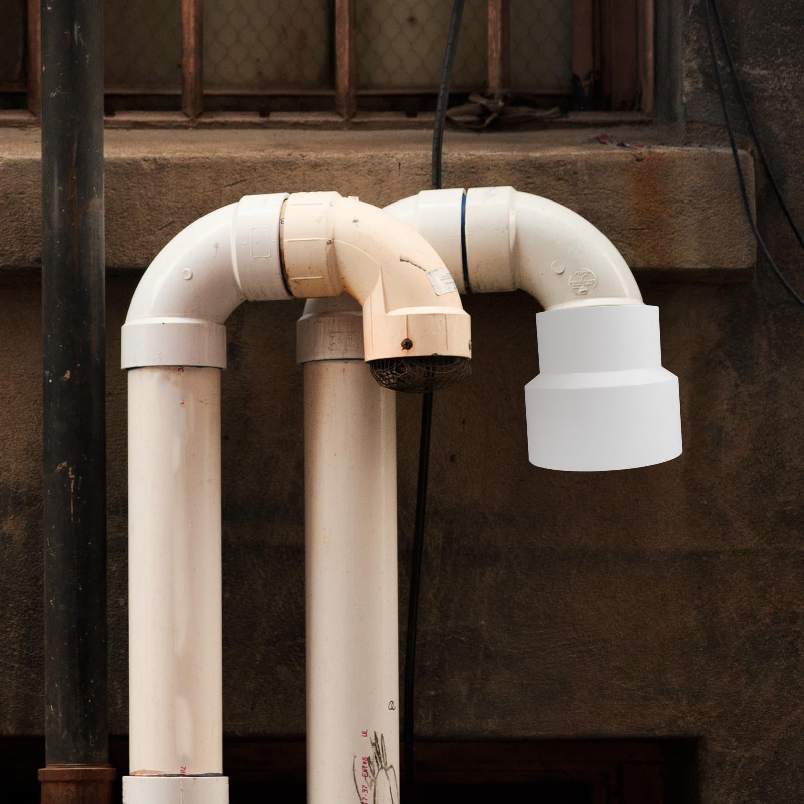 WHAMVOX Water Pipe Fitting Connector Garden PVC Tube Adapter Accessory ...