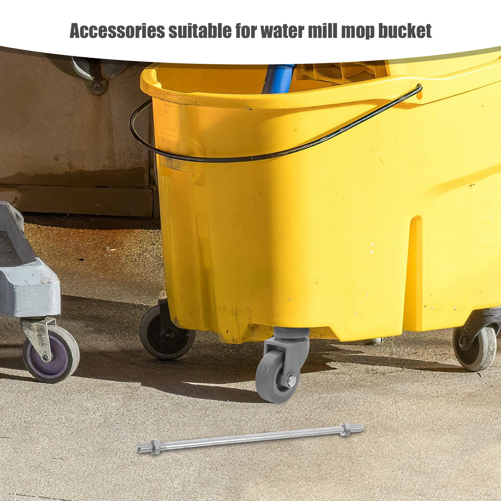 WHAMVOX Water Press Rod Replacement For Commercial Mop Bucket Side ...