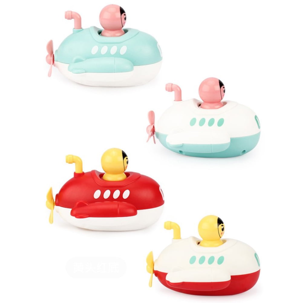 WHAMVOX Water Spraying Toys Red Clockwork Spring Toy 1Set Baby Bathing ...