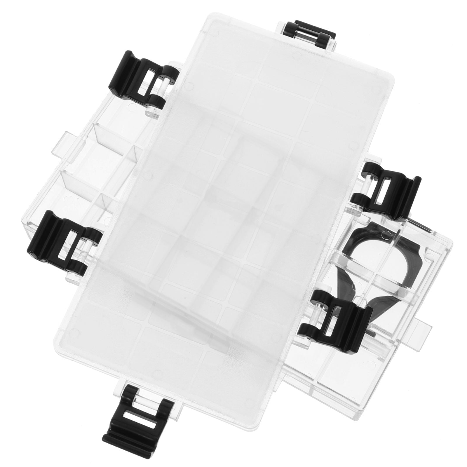 WHAMVOX Watercolor Paint Box with 24 Wells Airtight Transparent Plastic ...