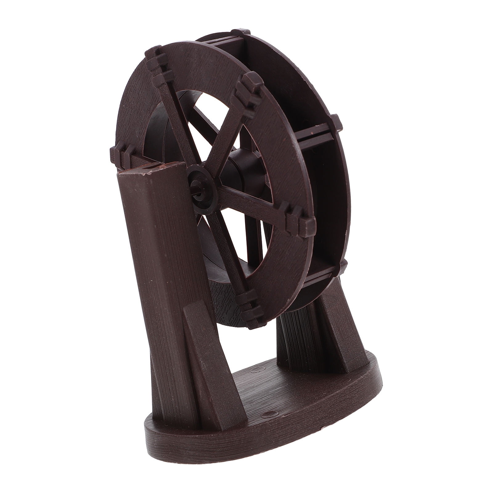 PENIKOKO Coffee Colored Water Wheel for Pond, Outdoor Garden Decoration ...