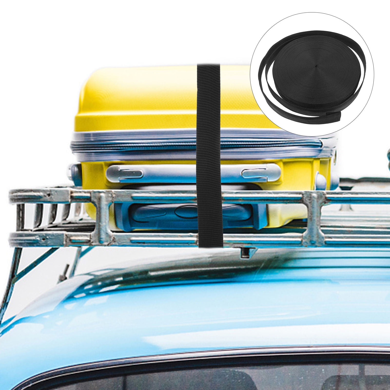 WHAMVOX Webbing Plant Support Strap Snap Fastener Tie down - Walmart.com