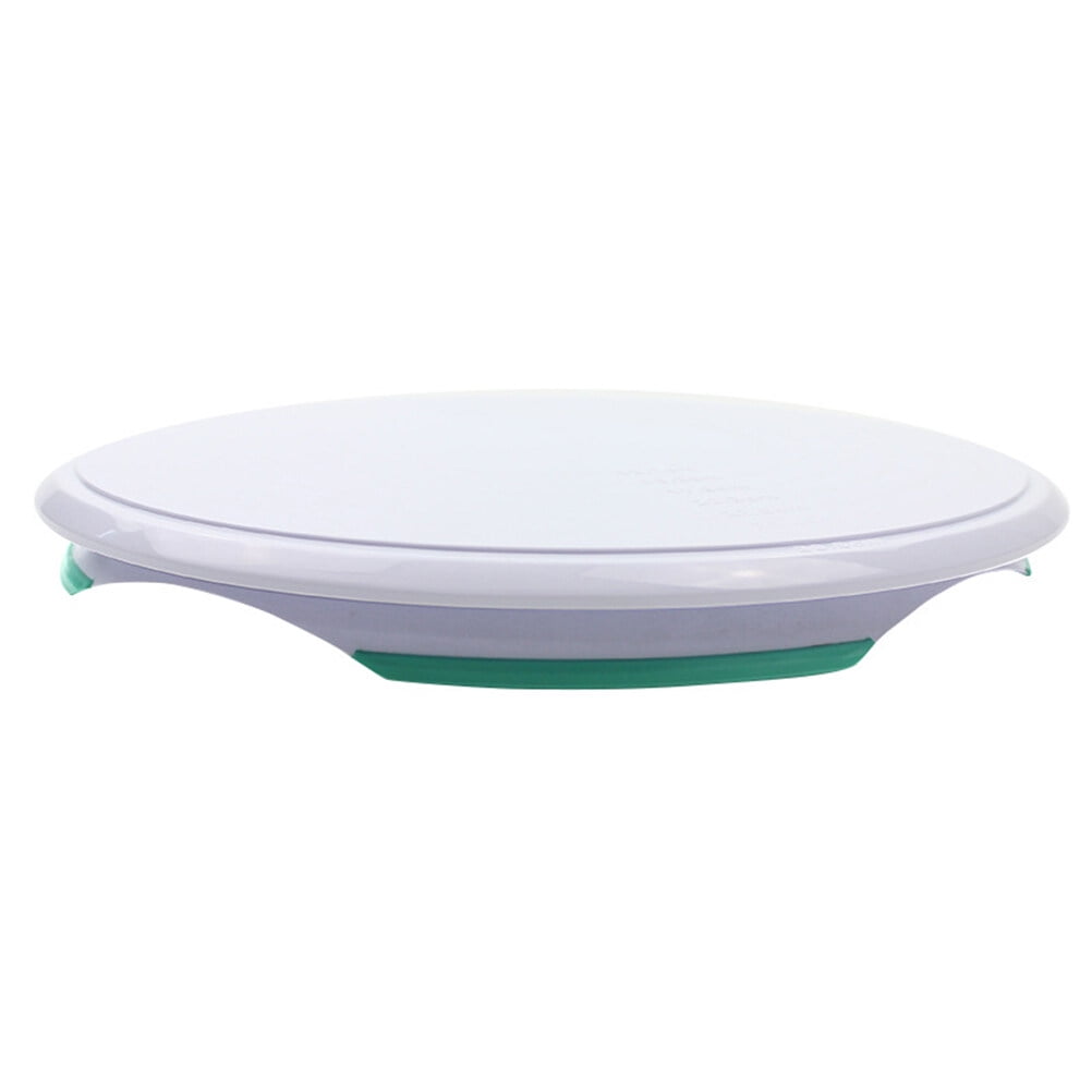 WHAMVOX White ABS Cake Decorating Workbench with Scale 12 Inch Rotating ...