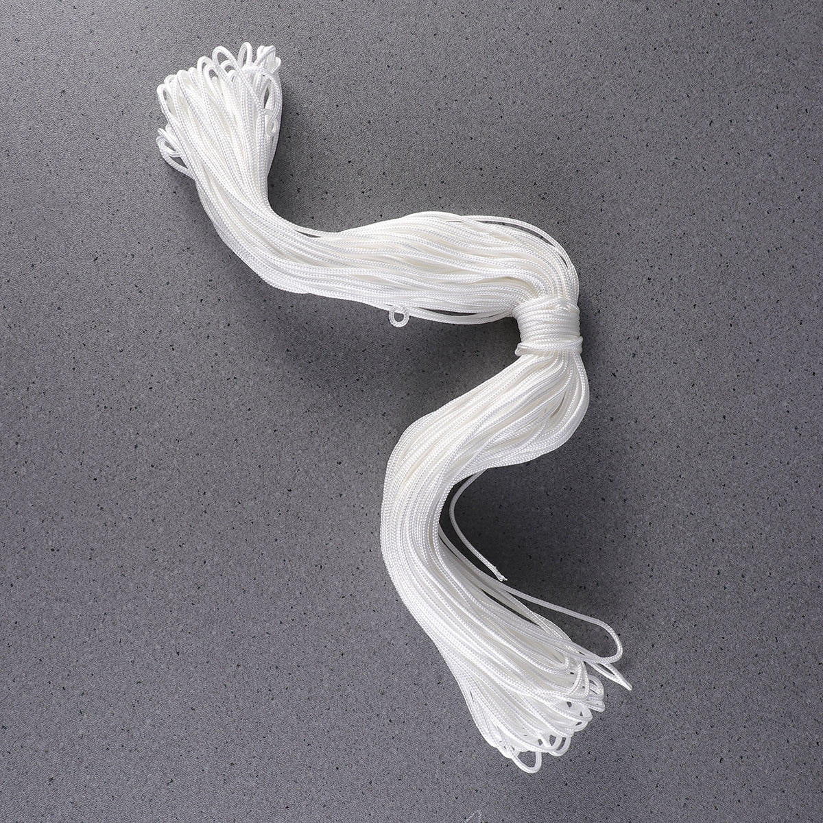WHAMVOX White Braided Nylon Rope for Outdoor Use Clothesline Strong and ...