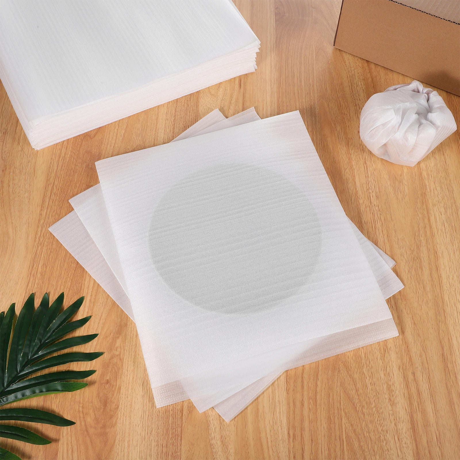 WHAMVOX White EPE Foam Pouches for Packing Dishes and Fragile Items ...