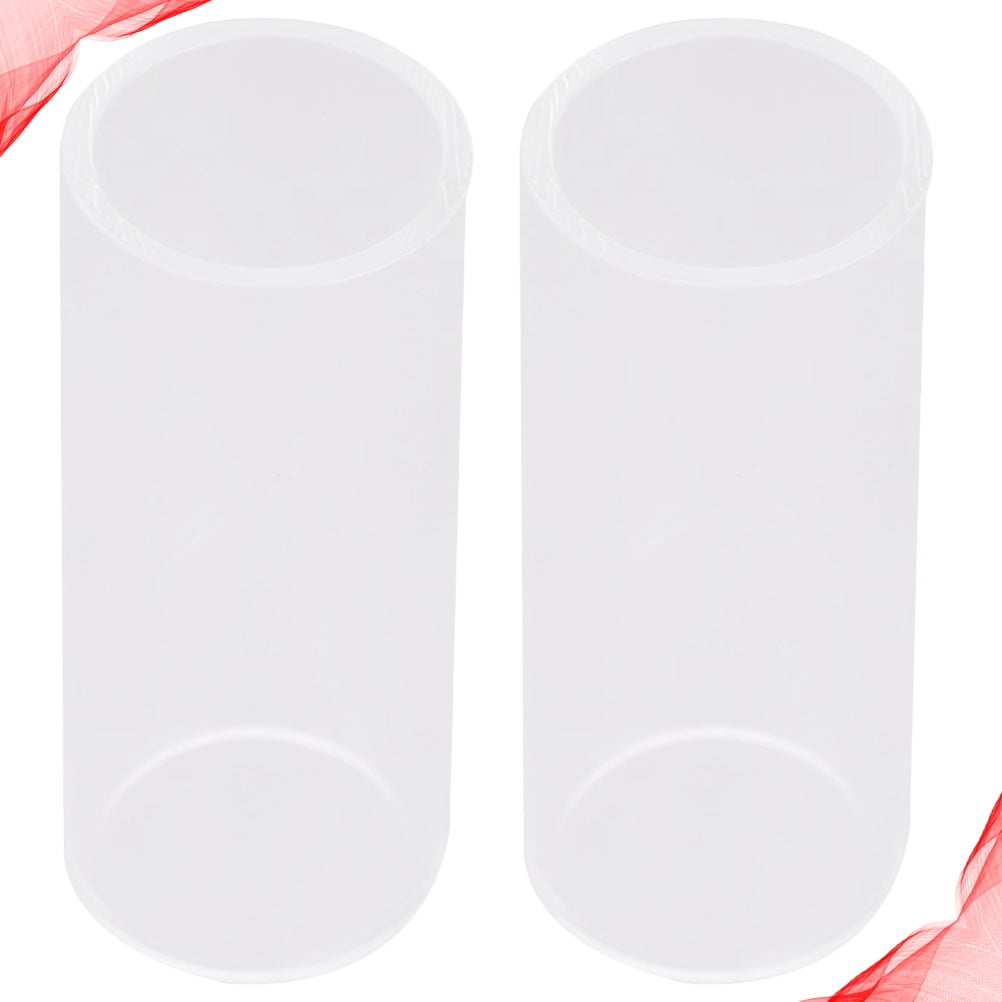 WHAMVOX White Glass Guitar Slides for Professional Players 2 Pieces ...