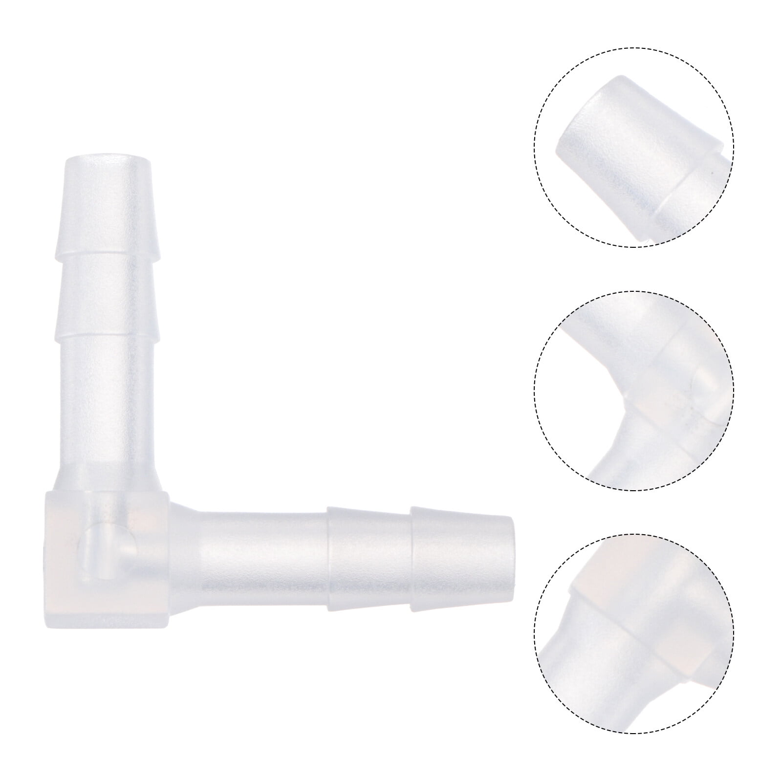 PENIKOKO Pipe Connector White 10Pcs 2.2x2.2x0.6in Plastic - Walmart.com