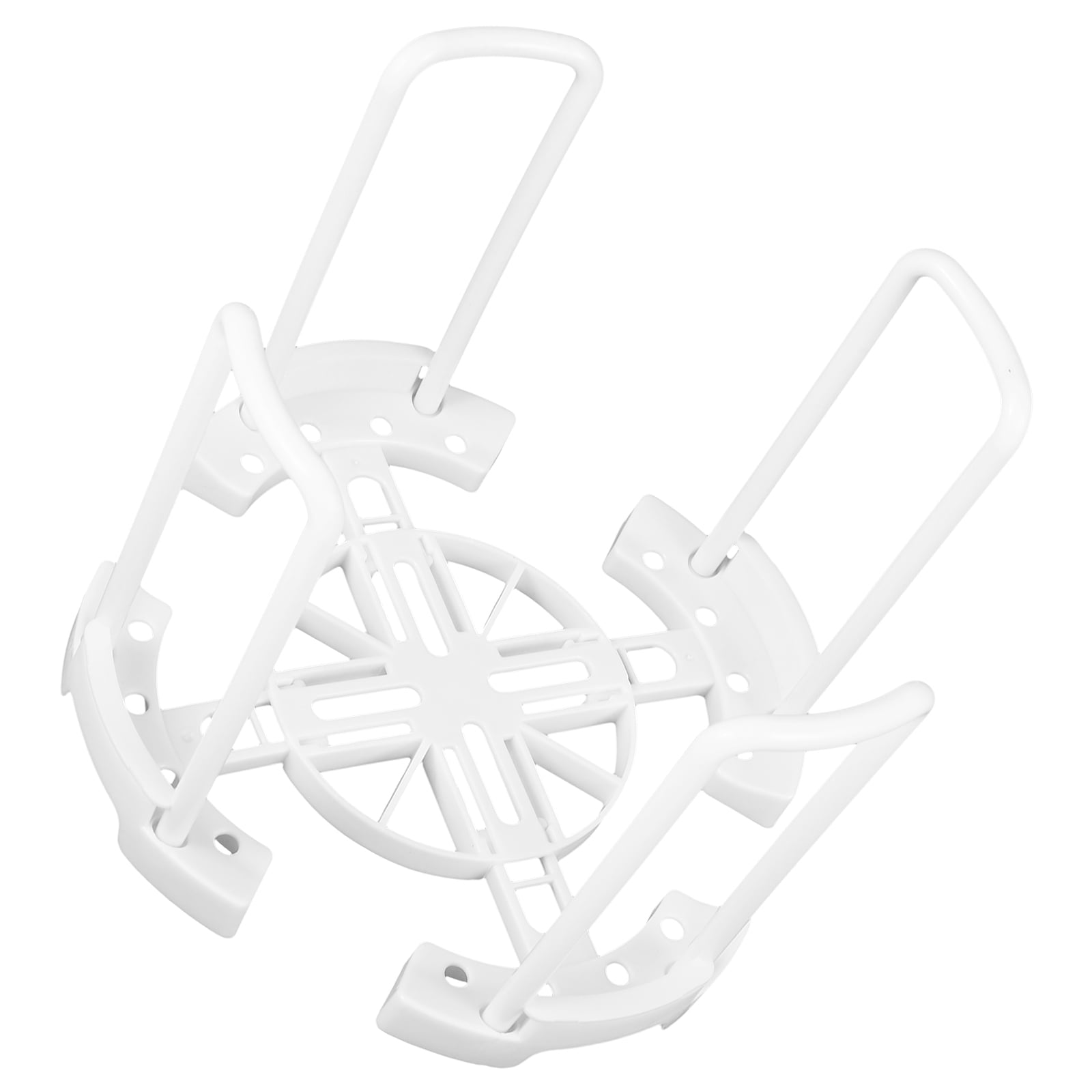 WHAMVOX White PP Material Bowl Storage Rack for Kitchen Cabinet Compact ...