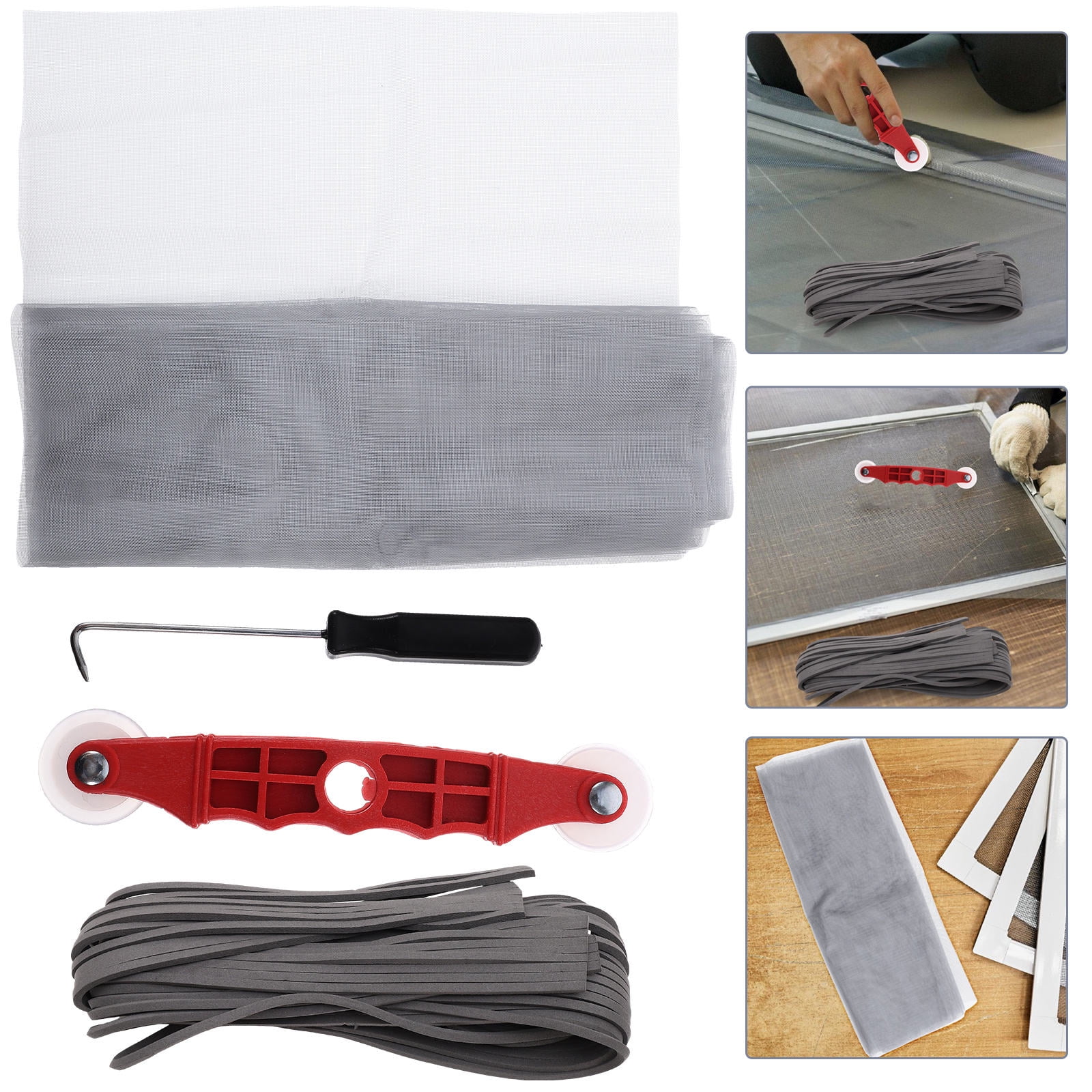 WHAMVOX Window Screen Installation Tool Frame DIY Replacement ...