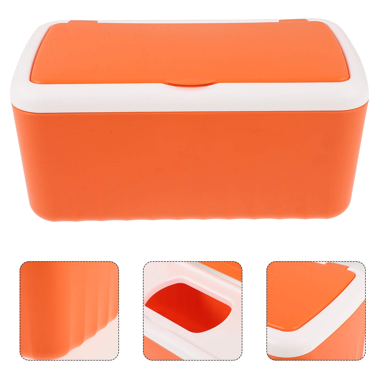 WHAMVOX Wipe Holder with Lids Wipes Pouch Case Dustproof Tissue Box ...