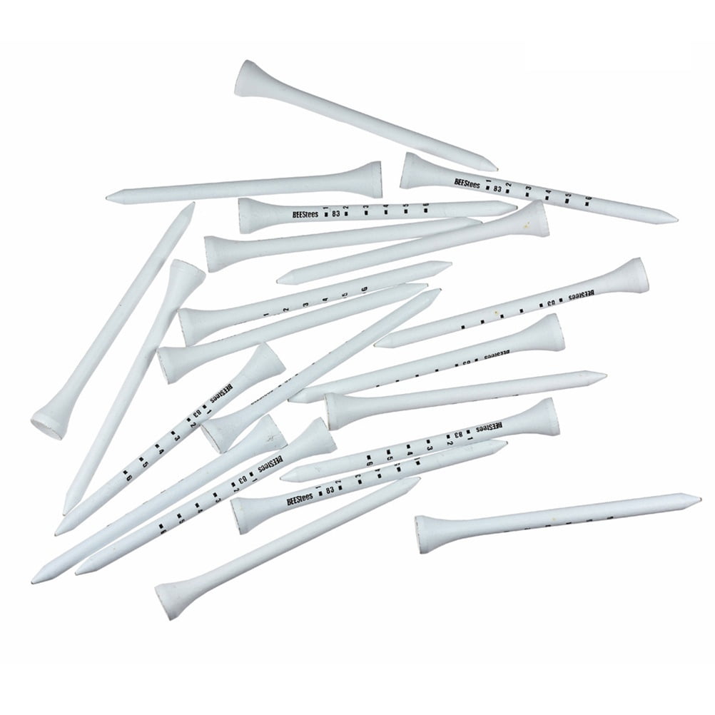 WHAMVOX Wood Golf tees with Accurate Scale Design for Training 83mm ...