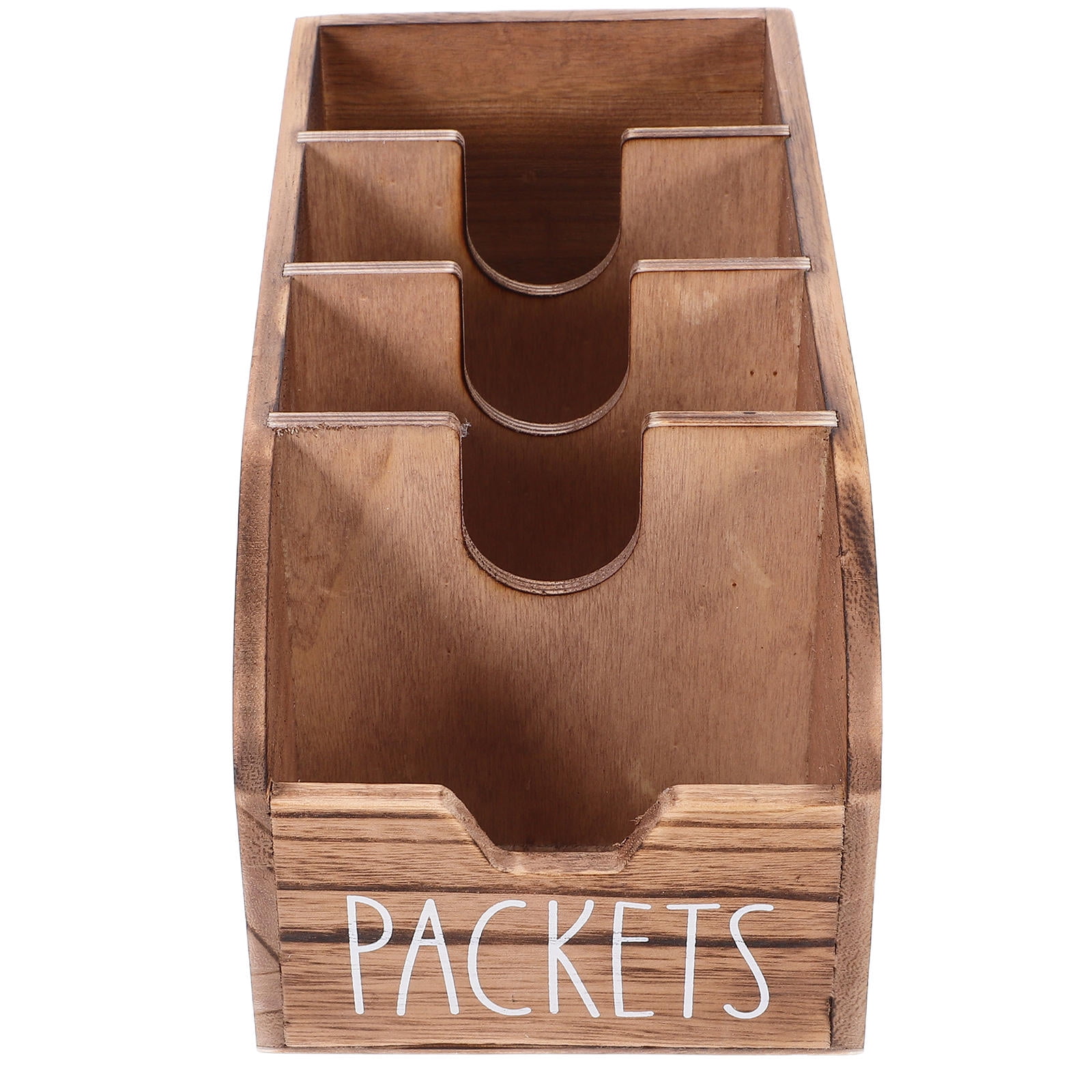 WHAMVOX Wood Tea Bag Organizer Tea Bag Holder Divided Tea Storage ...