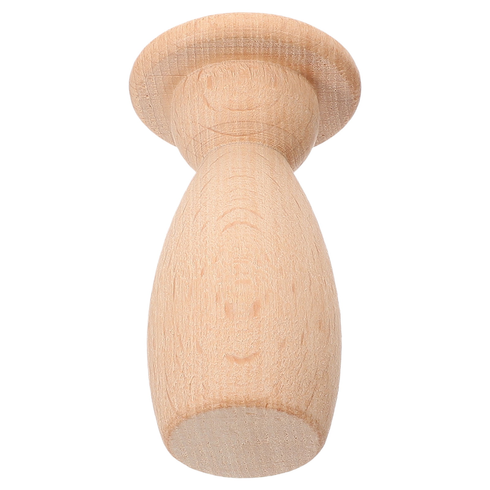 WHAMVOX Wooden Blank Doll Painting Diy Unfinished Doll Handcraft ...