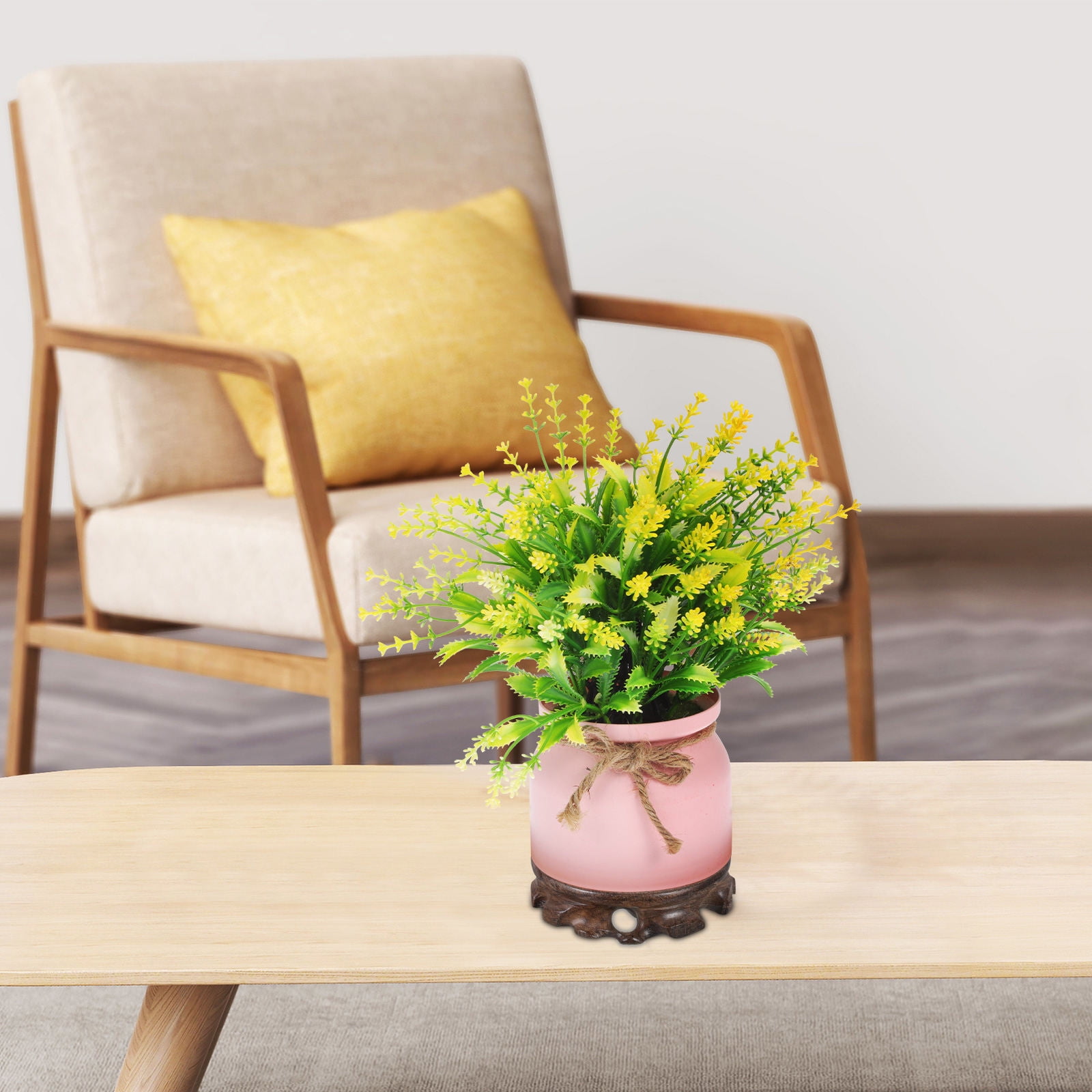 WHAMVOX Wooden Display Stand For Flower Pot Teapot Vase Bonsai And Fish ...