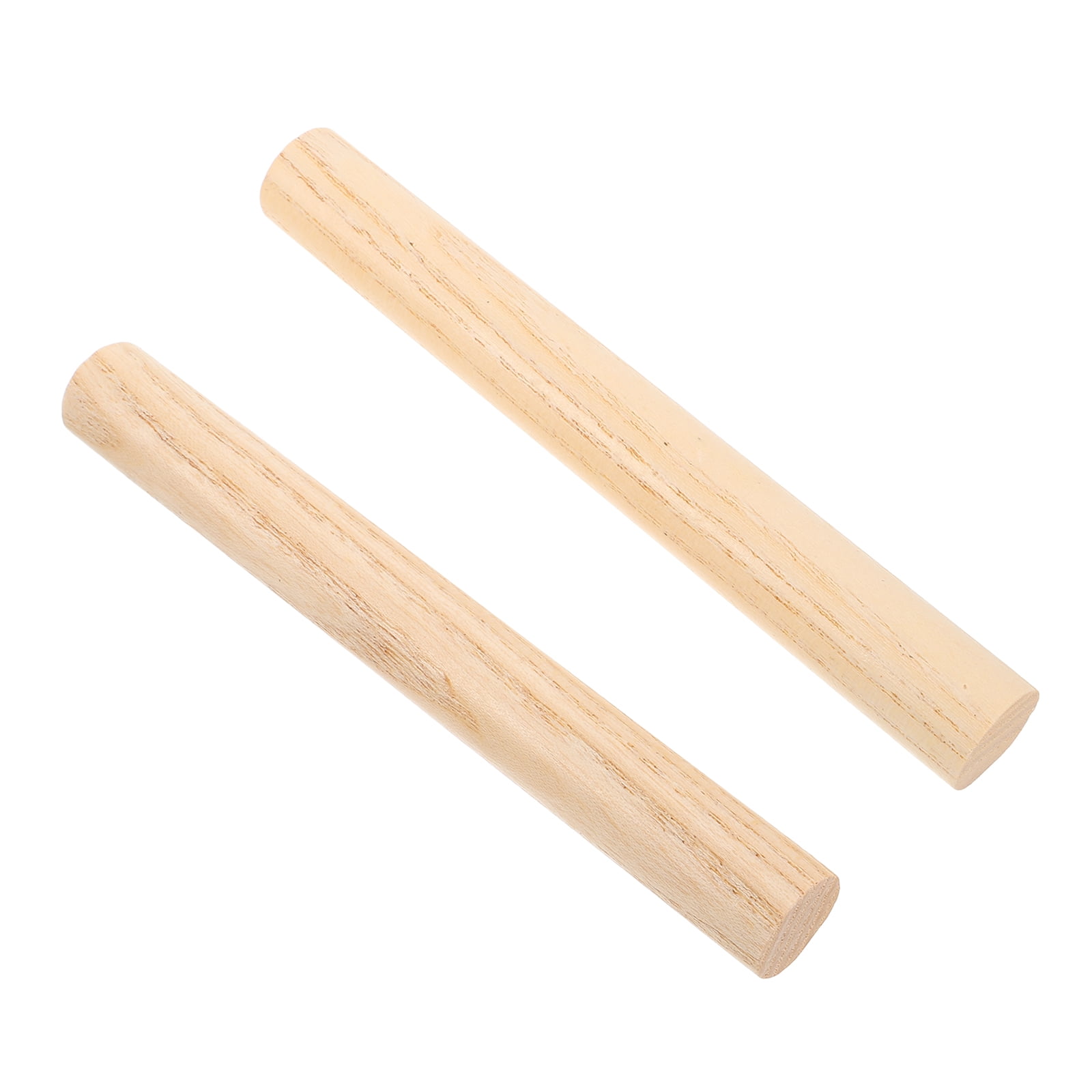 WHAMVOX Wooden Drumming Sticks for Playing Made from Solid Wood Khaki ...