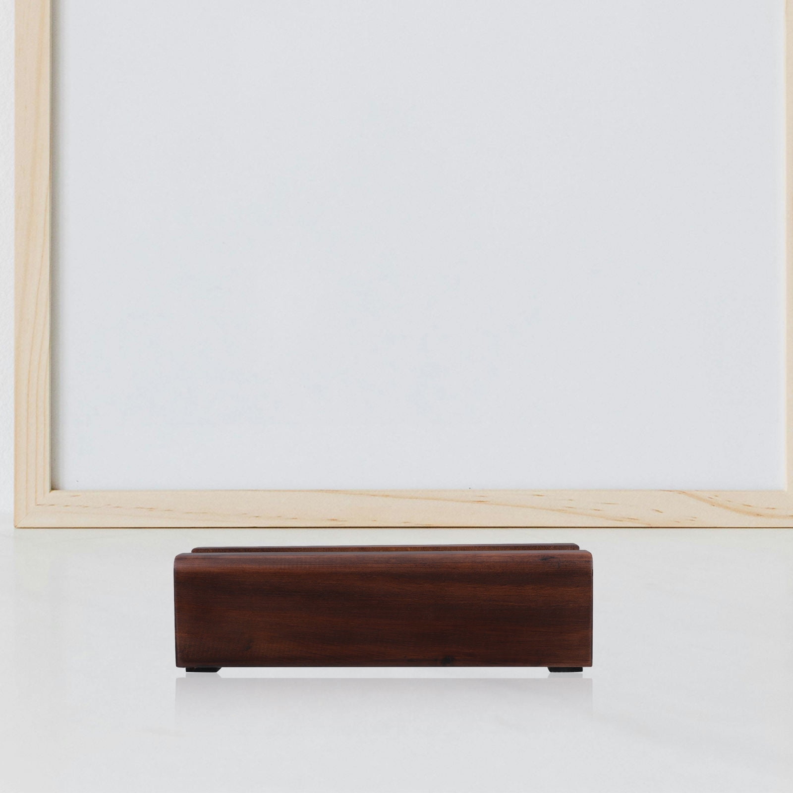 WHAMVOX Wooden Floor Mirror Stand 10 Inch Full Length Mirror Support ...