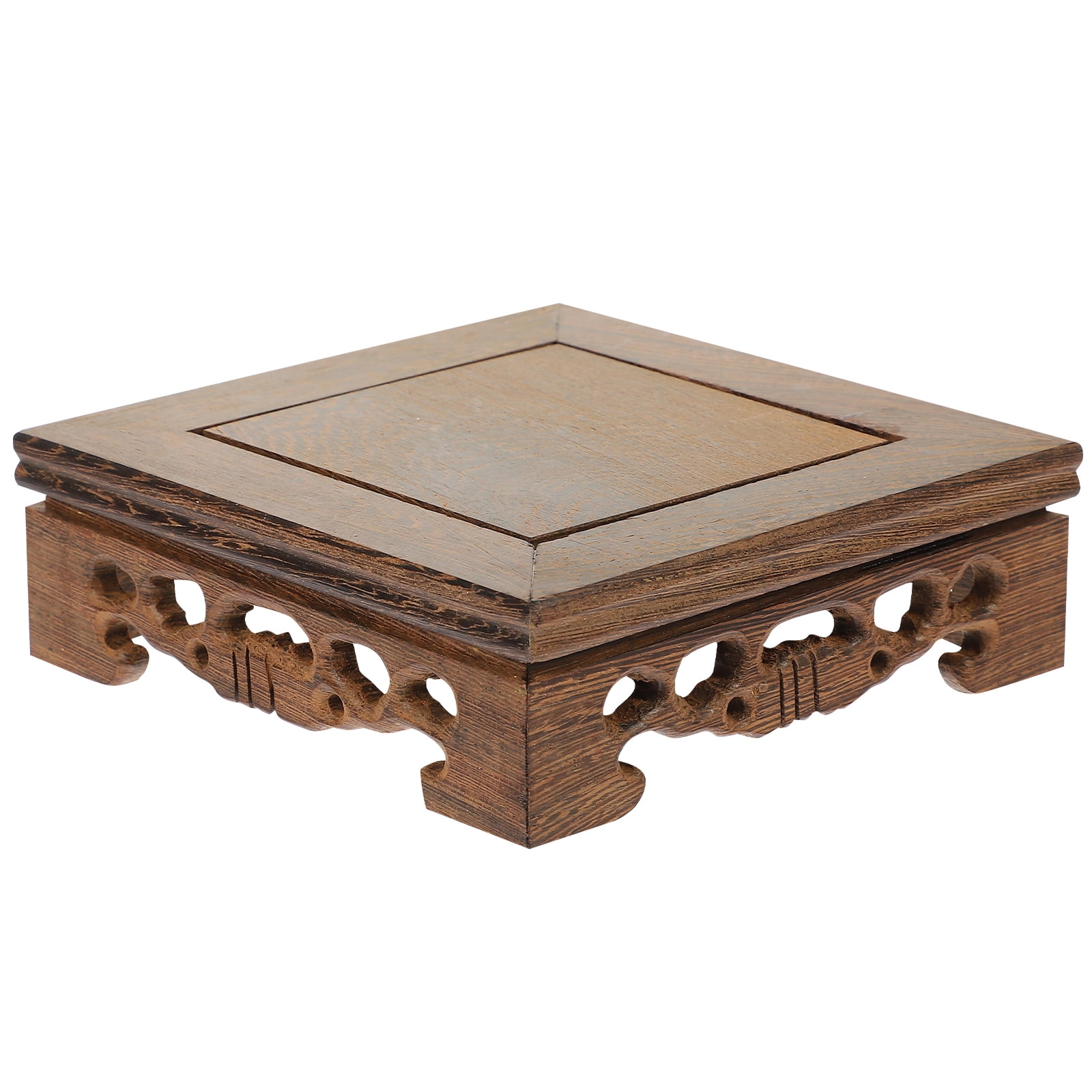 WHAMVOX Wooden Display Pedestal for Home Crafts and Ornaments Light ...