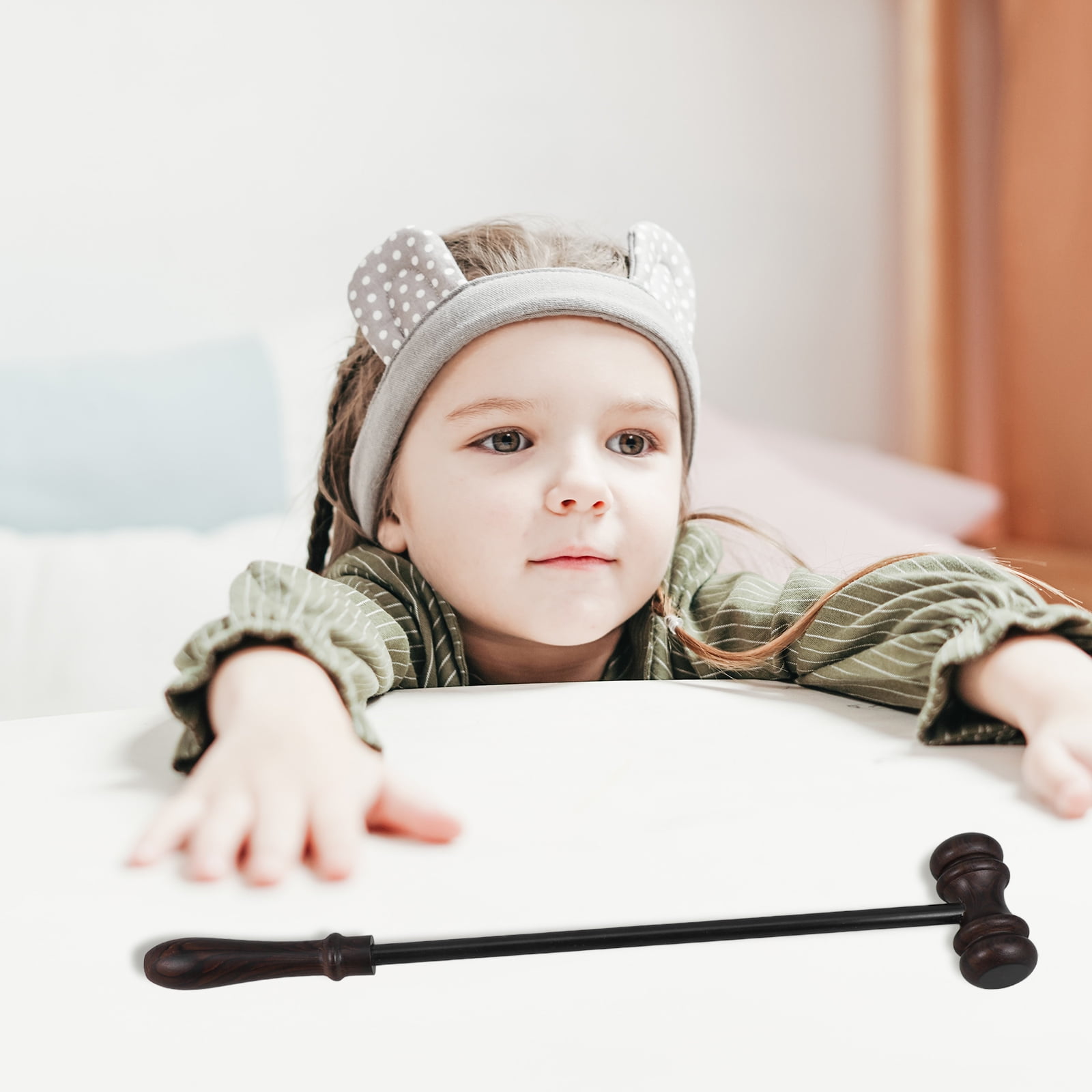 WHAMVOX Wooden Gavel Children'S Judge Prop Lawyer Office Decor Auction ...