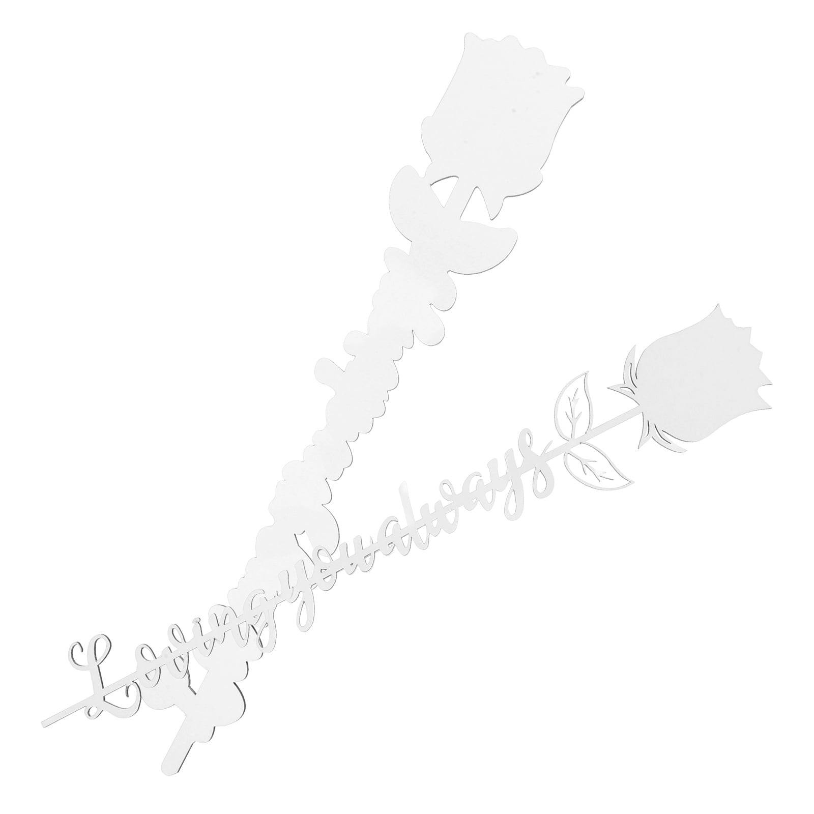 WHAMVOX Wooden Rose Bookmark with Advanced Heat Transfer Technology for ...