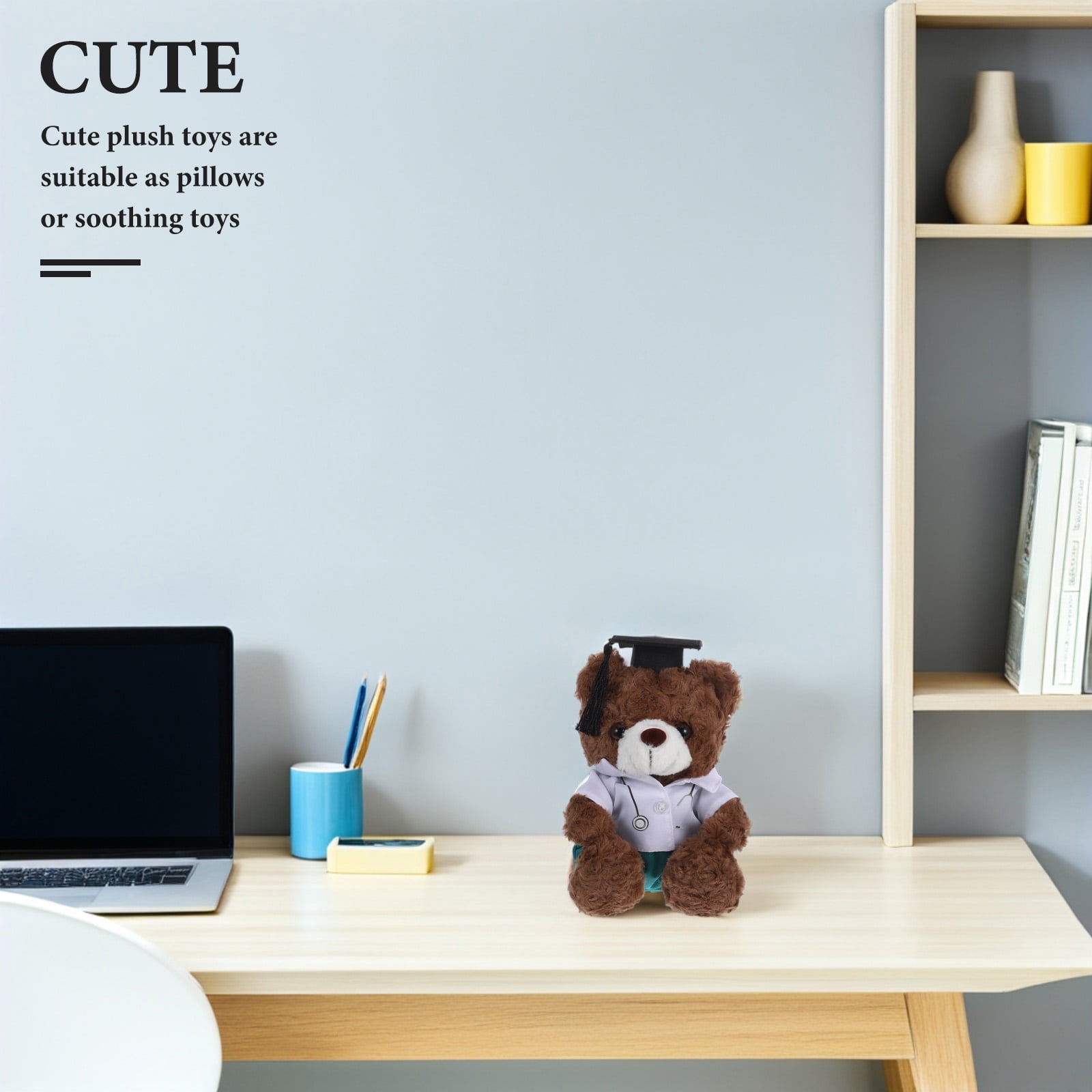 WHAMVOX Worgeous 1 Set Stuffed Animal Plush Bear in Doctor Uniform for ...