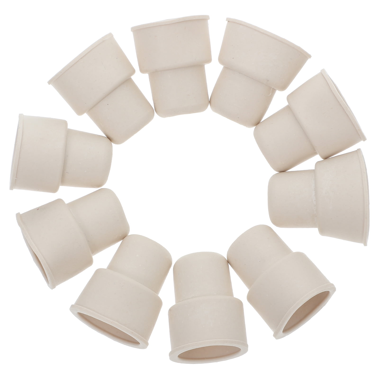 WHAMVOX Worgeous 10pcs Wine Bottle Corks Rubber Plugs For Wine Reusable ...