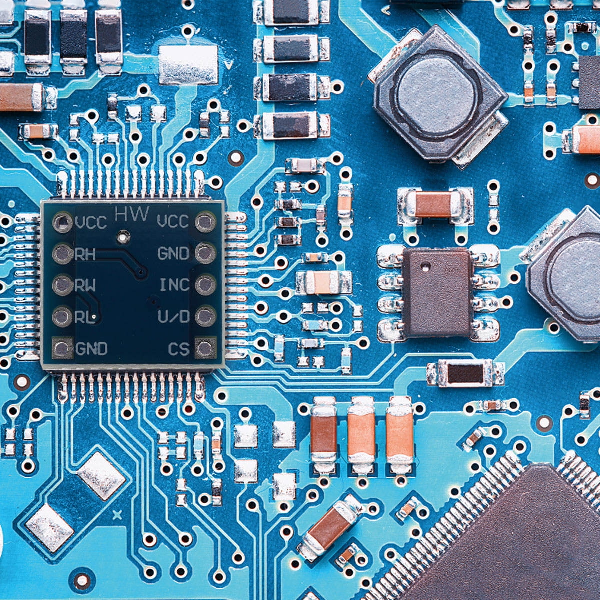 WHAMVOX X9C104 Digital Potentiometer Module for Measuring Use ...