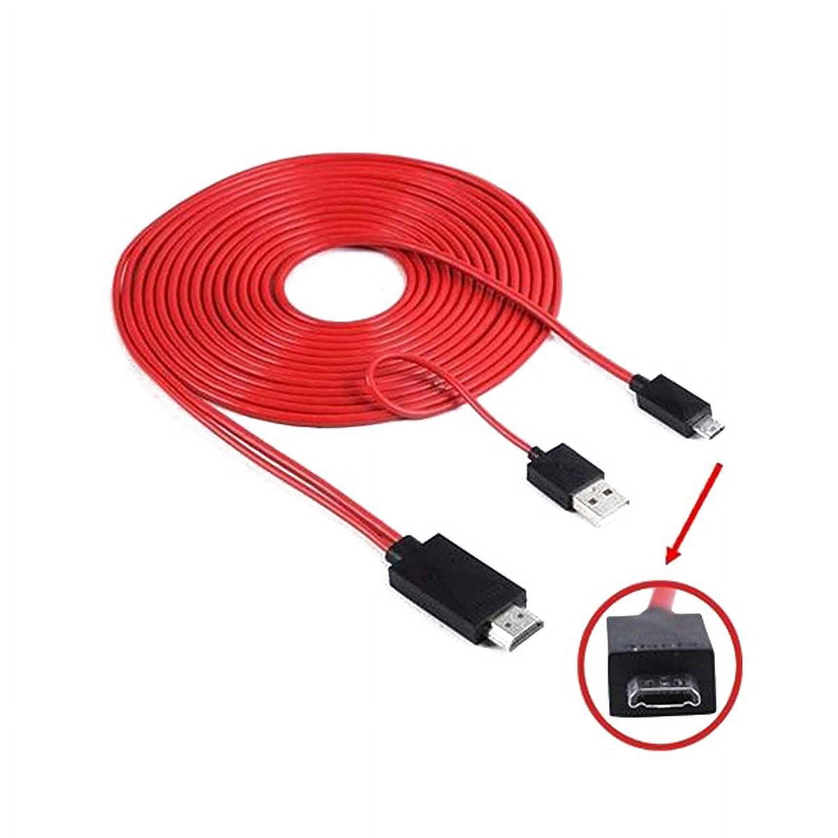 WHAMVOX micro USB HDTV AV TV Cable Adapter for S5 / Note 3 - Walmart.com