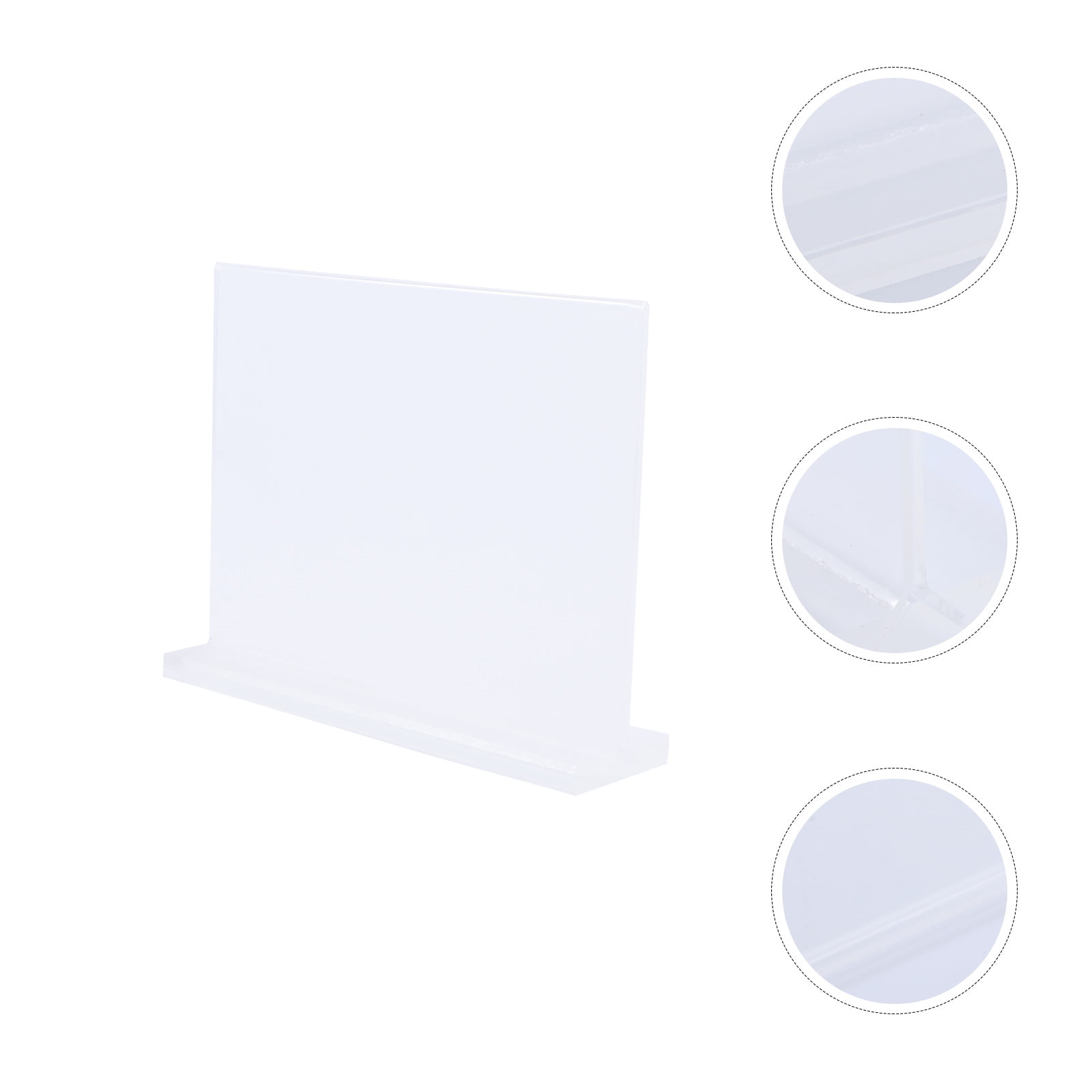 WHAMVOX with Acrylic Table Card Transparent Label Holder Counter ...