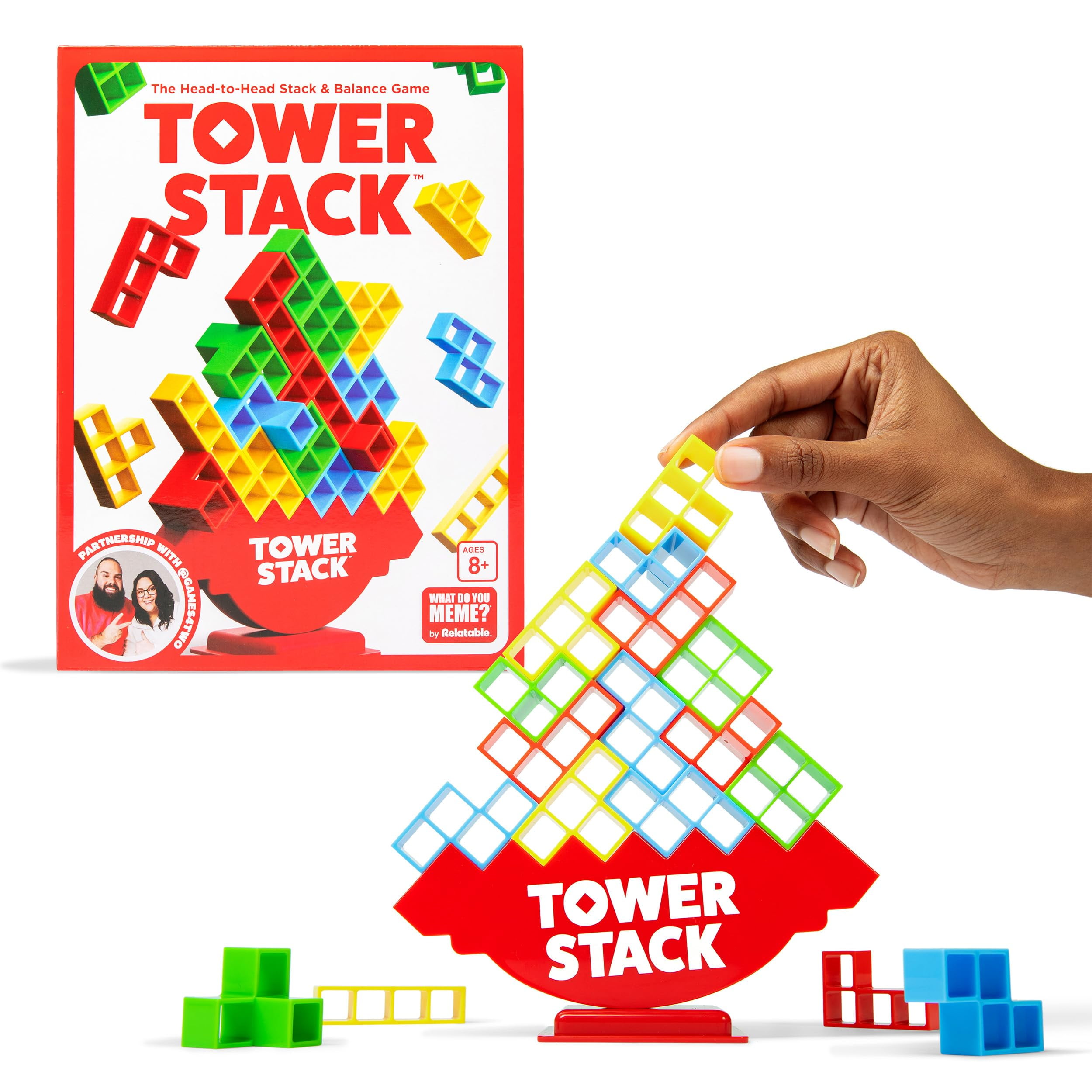 WHAT DO YOU MEME? TSF6 Tower Stack - Head to Head Stacking Game by ...