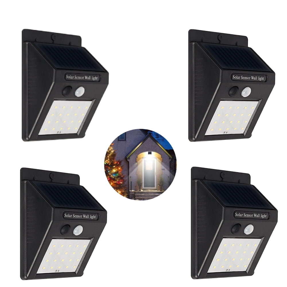 WHATOOK Solar Powered Outdoor Movement Lights, 40 LED Waterproof ...