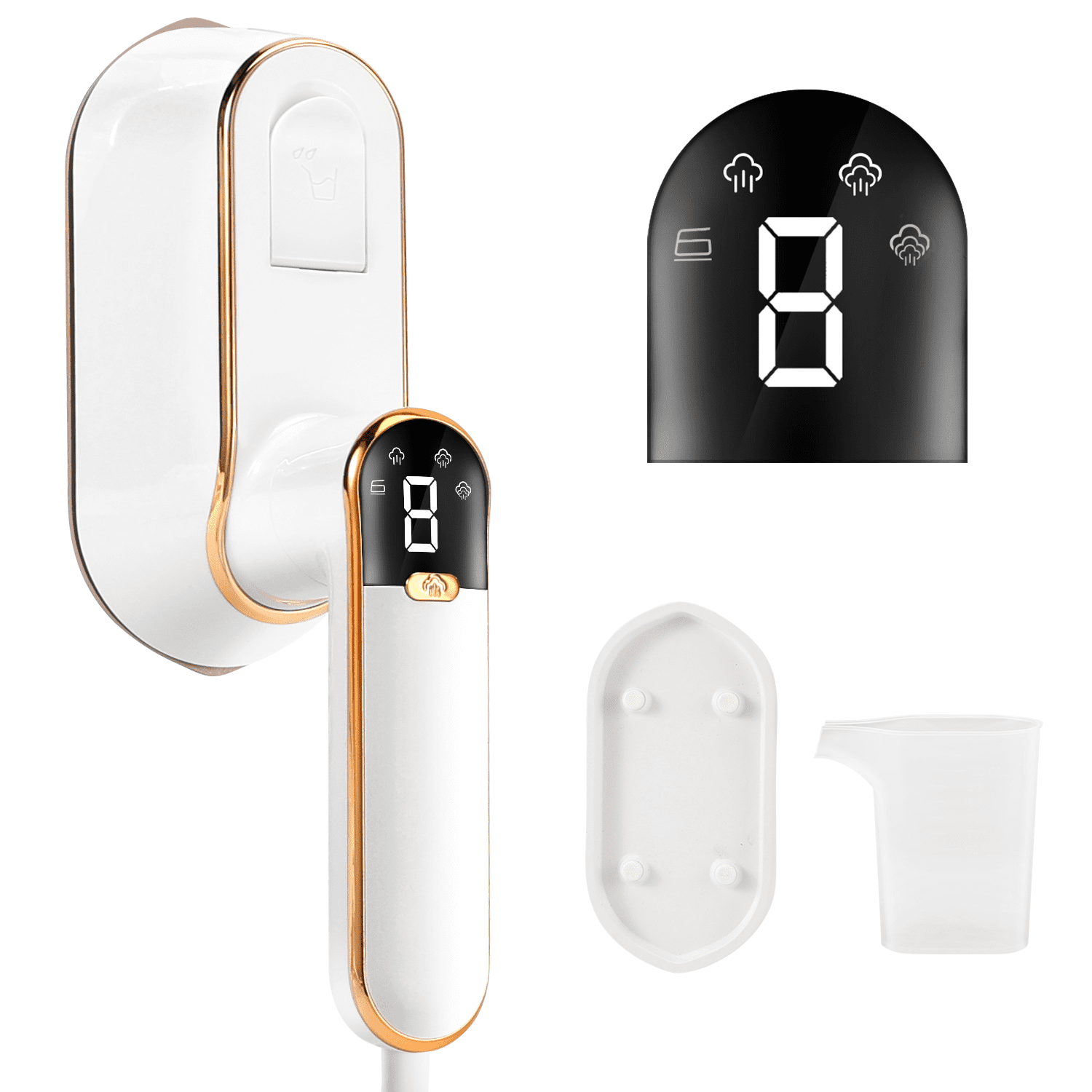 WHATOOK Travel Steamer for Clothes,1200W Portable Handheld Steamer 3 ...