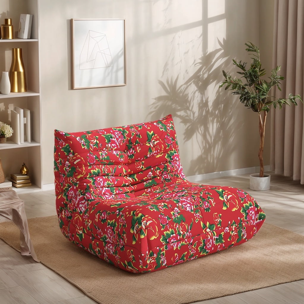 WHGBJA Oversize Bean Bag Chair,Lazy Floor Togo Sofa Lounger,High ...