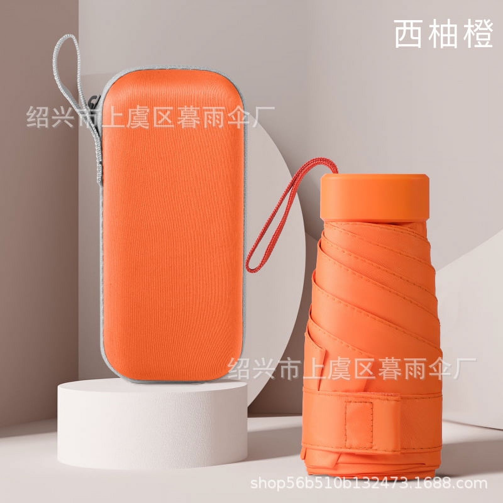 WHHHH Folding advertising gift vinyl sunshade five-fold sun umbrella ...