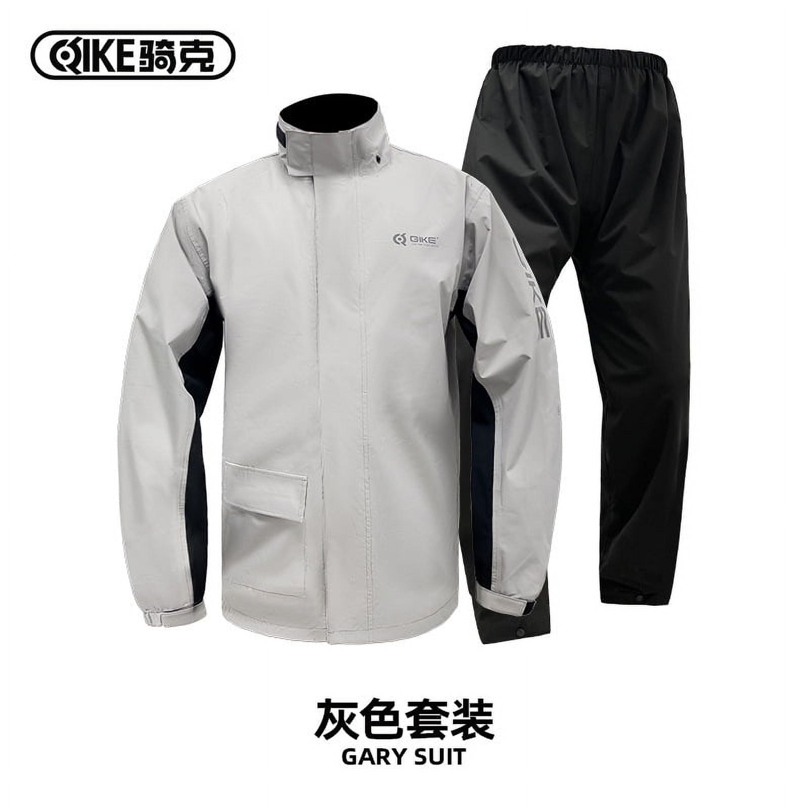 WHHHH Riding Motorcycle raincoat rain pants split suit take-out riding ...